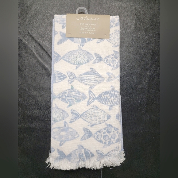 Ladinne | Kitchen | Fish Kitchen Towels | Poshmark
